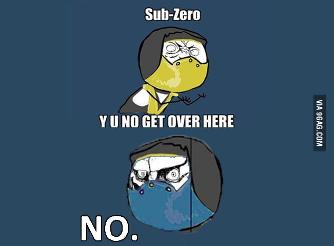 Y u no get over here? NO. - 9GAG