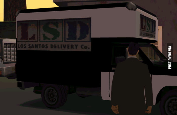 Just gta san andreas LSD - 9GAG