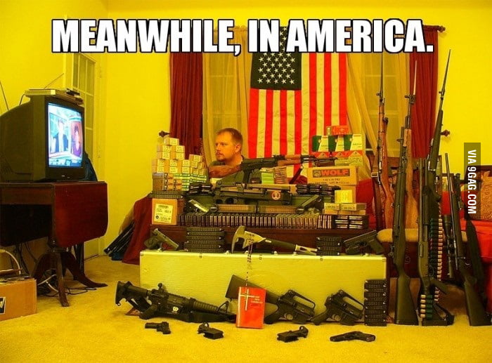 Meanwhile in America... - 9GAG