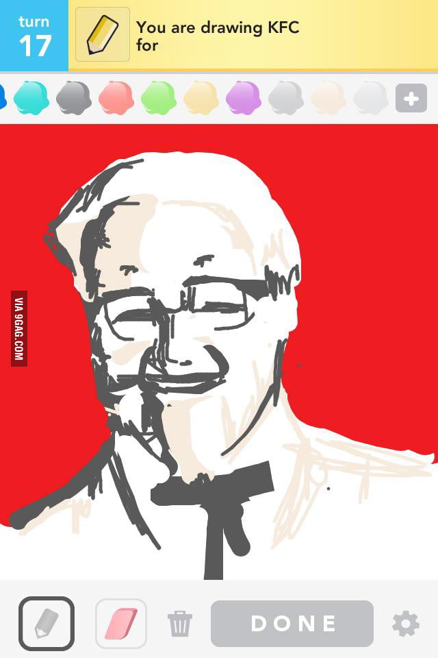 Draw Something level: Asian - 9GAG