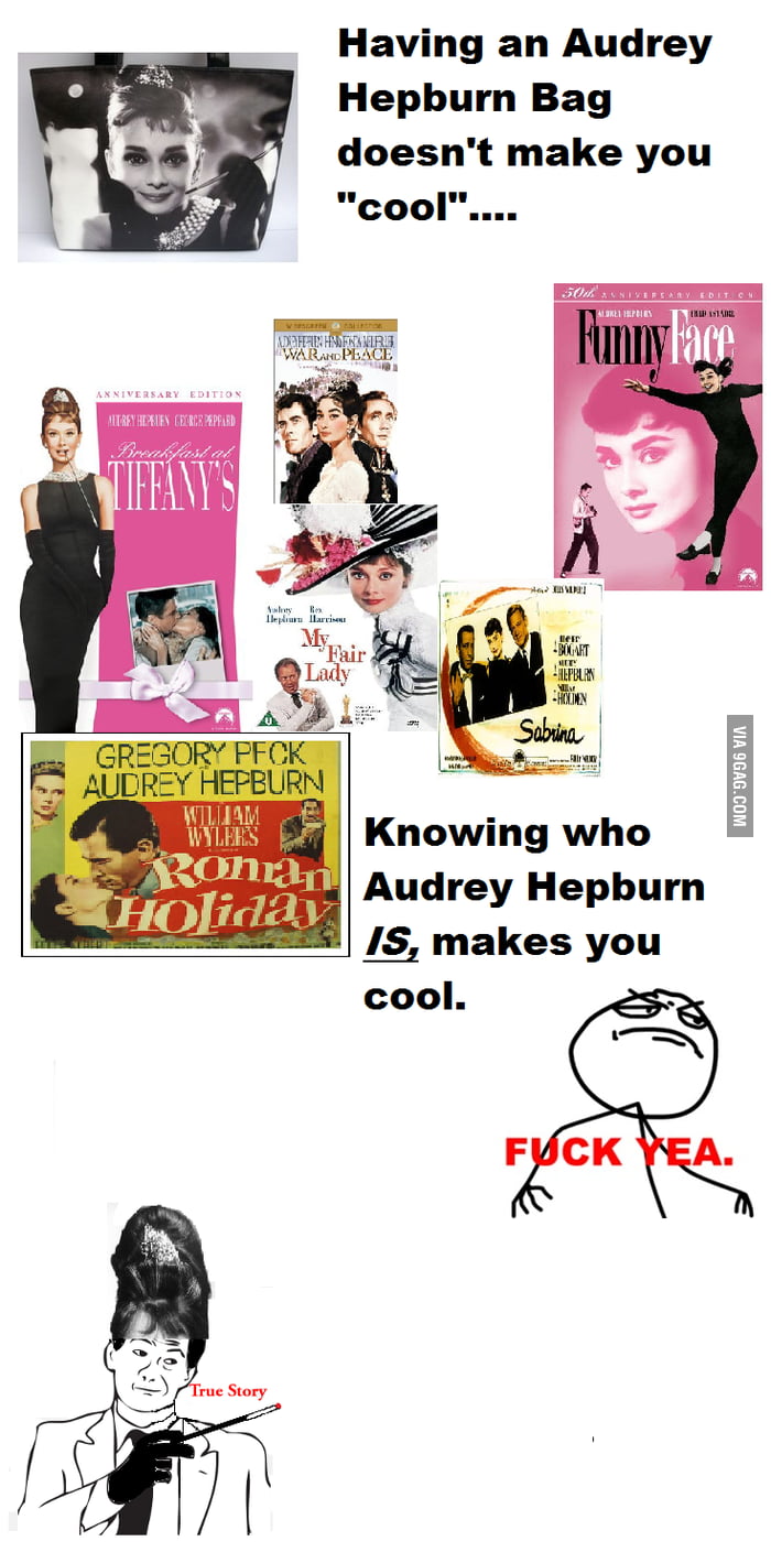 Audrey is awesome - 9GAG
