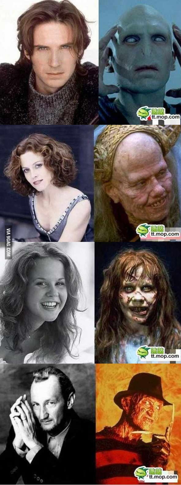 Horror movie makeup!!! - 9GAG