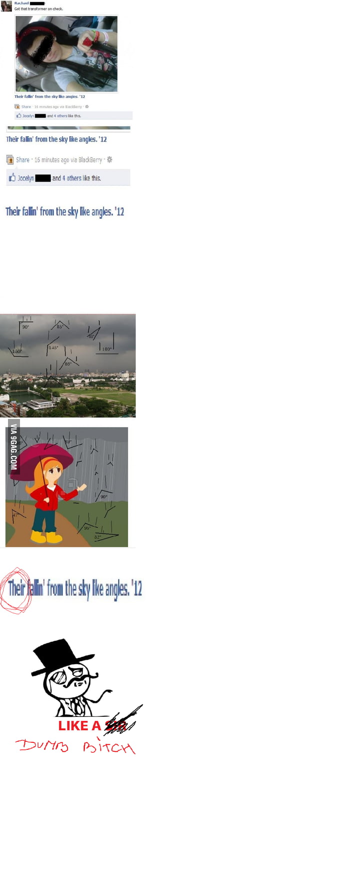 Angles AND bad grammar ~.~ - 9GAG