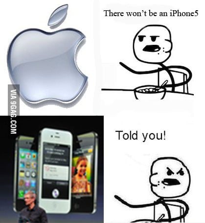 No iPhone 5 - 9GAG