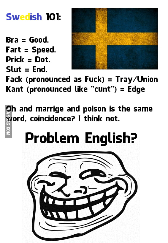 Swedish 101 - 9GAG
