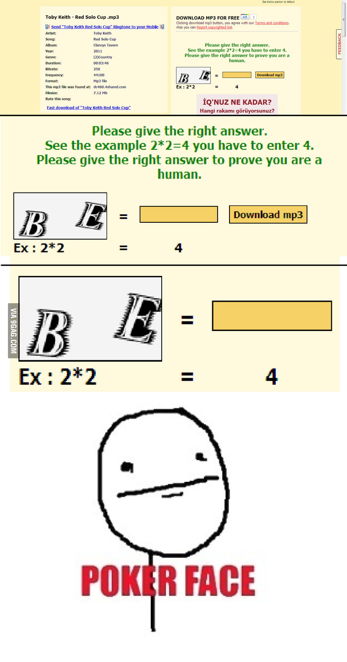 WTF is wrong with you captcha!?? - 9GAG