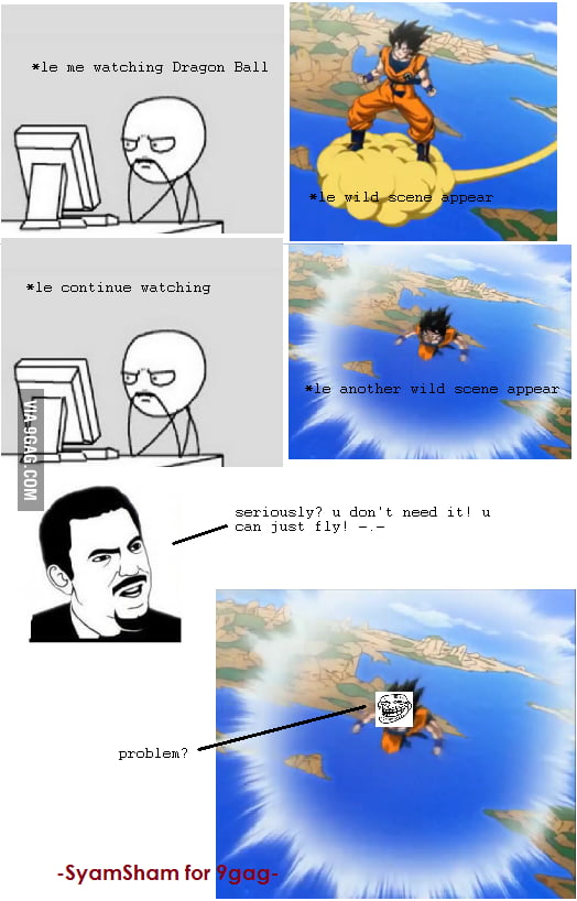Goku Troll - 9GAG
