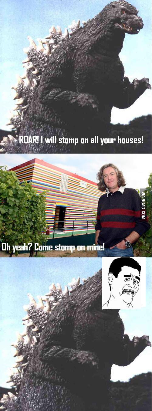 I will stomp on your house! - 9GAG