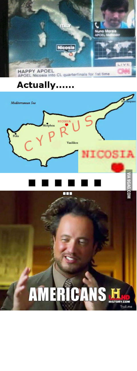Geography level : Americans (CNN FAIL) - 9GAG