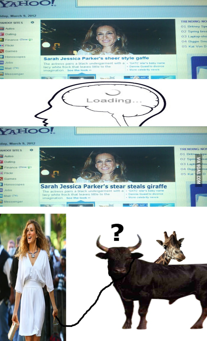 Sarah Jessica Parker's Wha?! - 9GAG