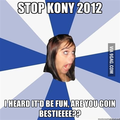 Stop KONY 2012! - 9GAG