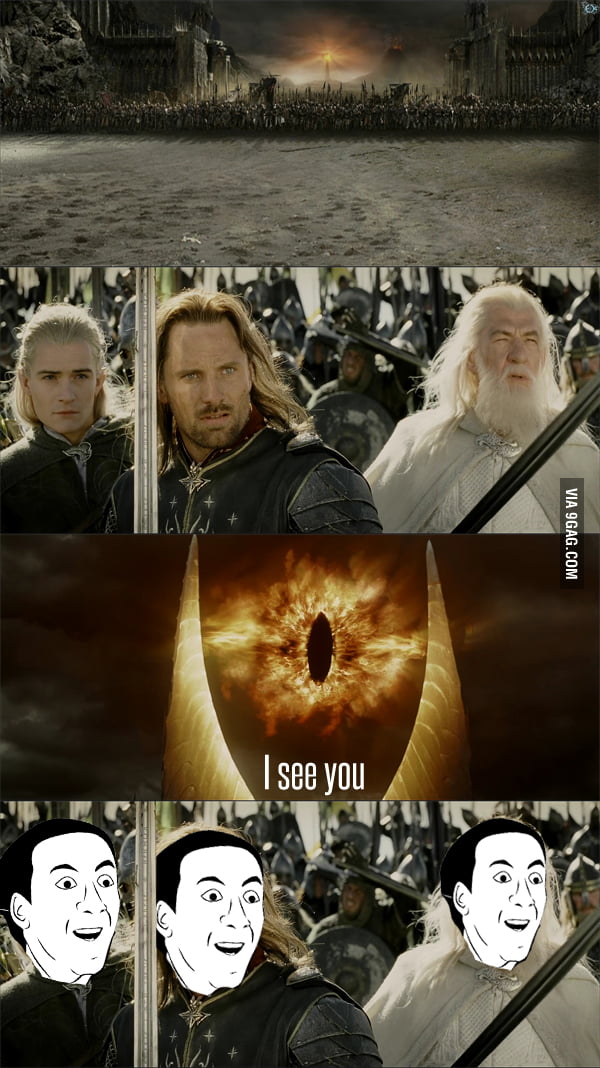 Sauron the wise - 9GAG