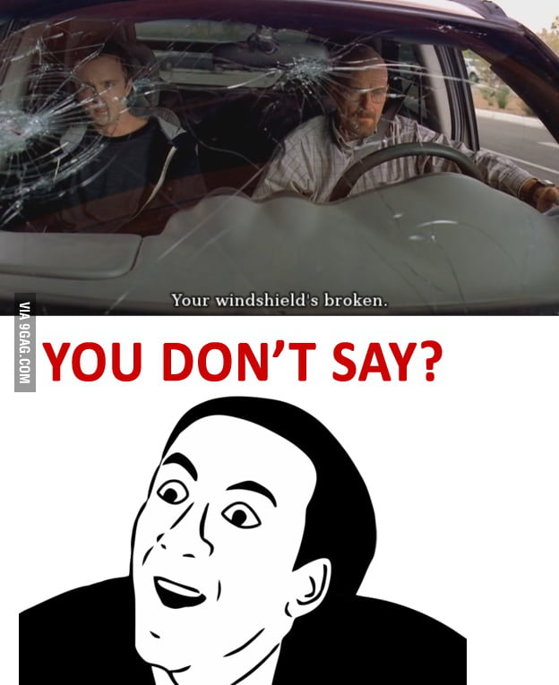 Breaking Windshield - 9GAG