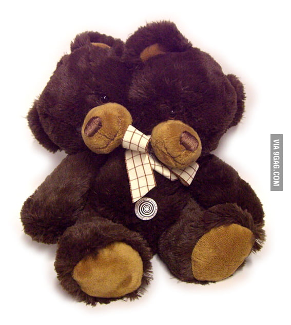 The Two Headed Teddy Bears - 9GAG