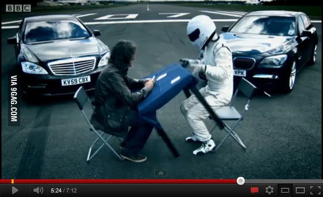 Just the Stig doing a table flip - 9GAG