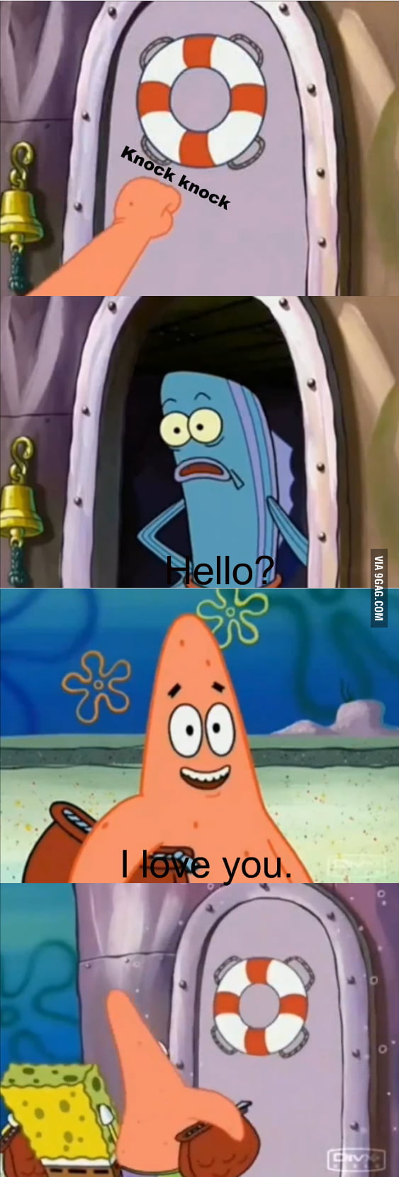 Just Patrick Being Patrick - 9GAG