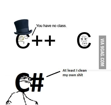 C Sharp FTW (Programmers Joke) - 9GAG