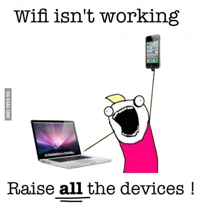 Silly Wi-Fi - 9GAG