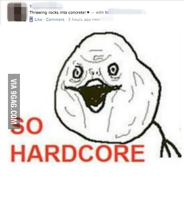 So hardcore! - 9GAG
