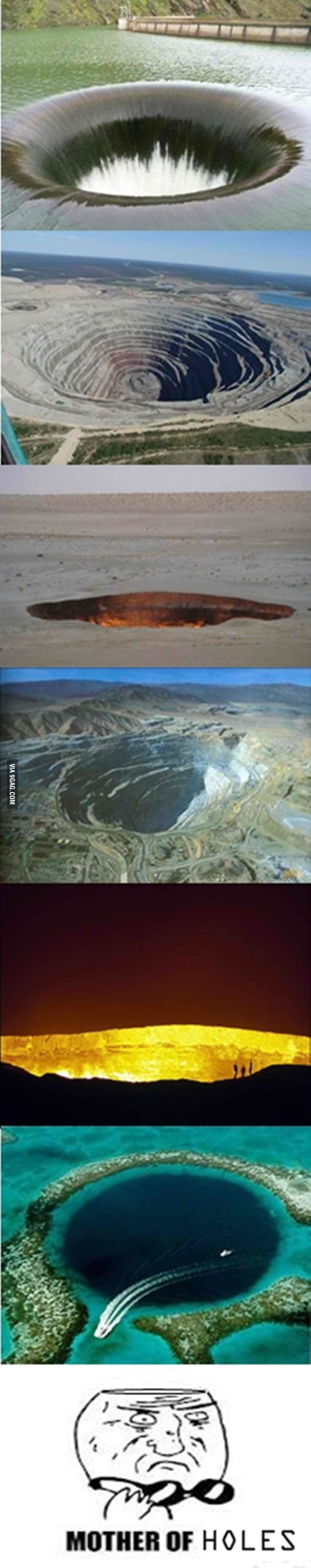 Just some awesome holes... - 9GAG