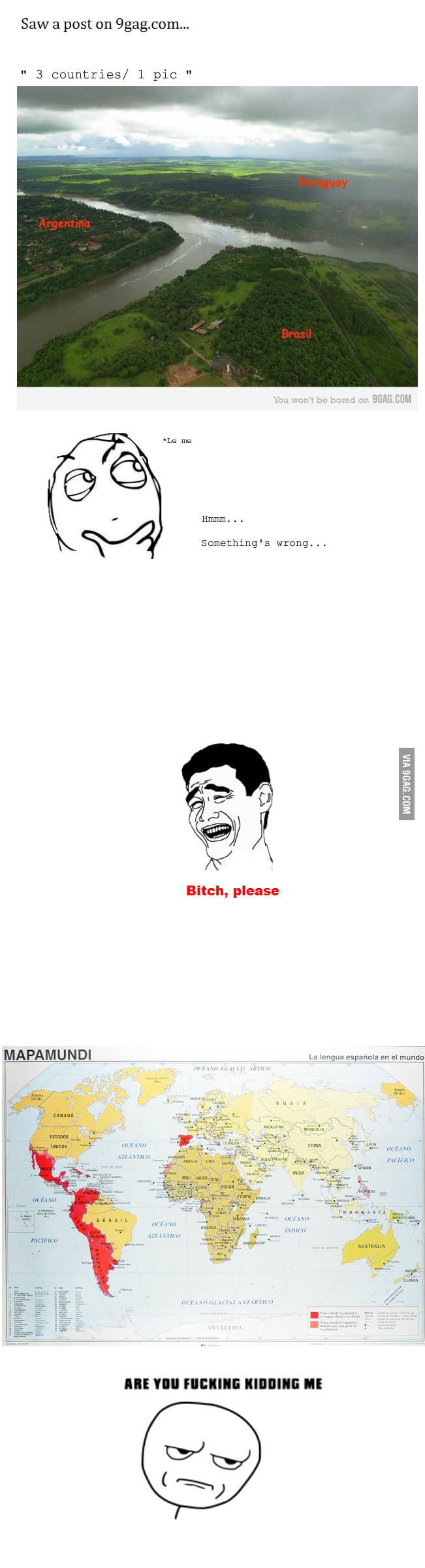 3 countries/ 1 pic [Fixed] - 9GAG