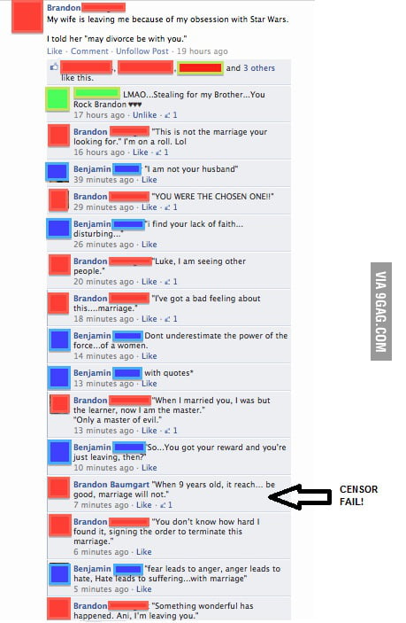 Censor FAIL! - 9GAG