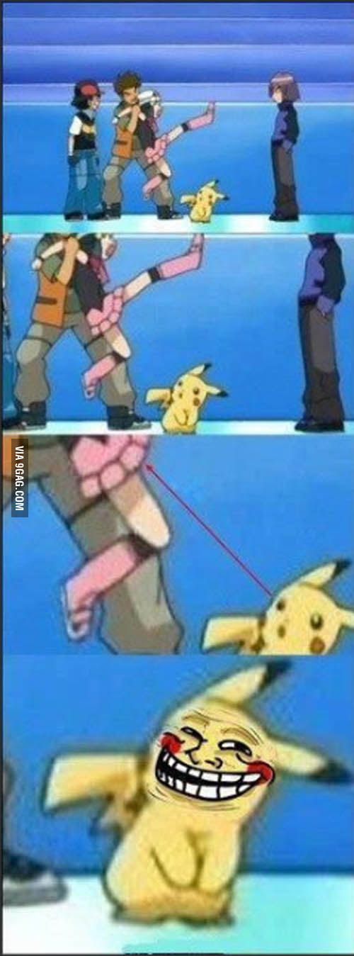 Trollface Pikachu - 9GAG