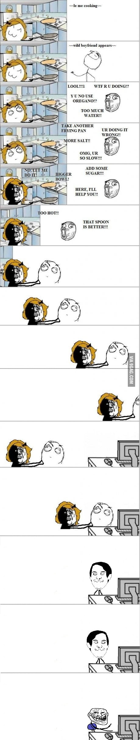 True kitchen Story (men's perspective) - 9GAG