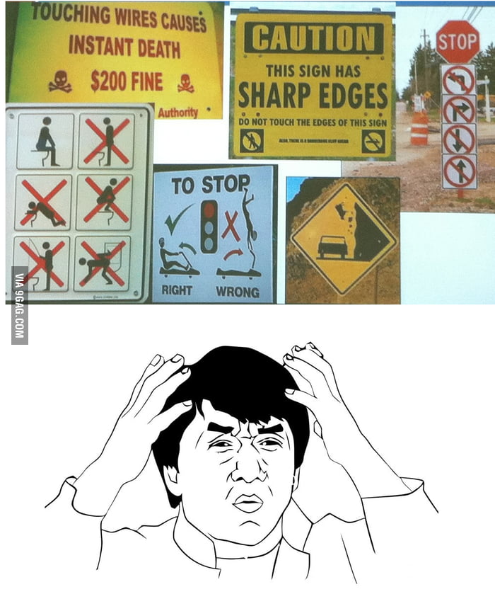 Oh My SIGN!?!?! - 9GAG