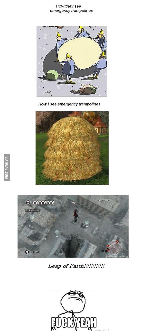 Leap of faith!!!! - 9GAG