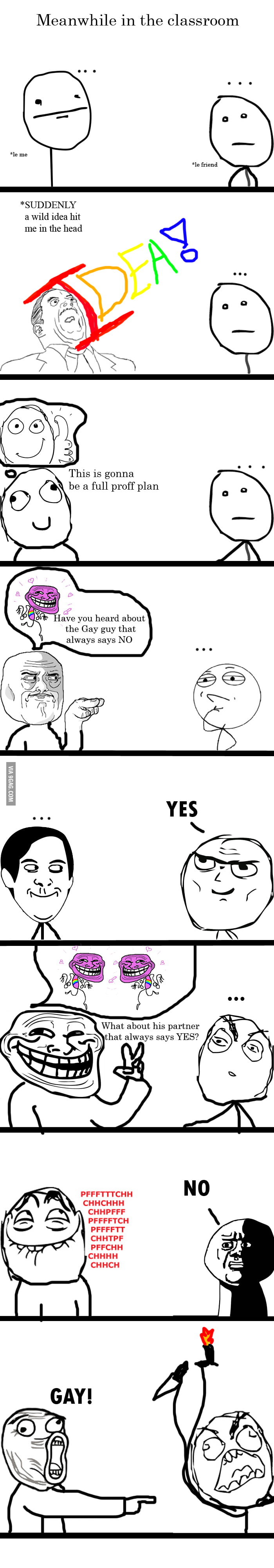 Perfect trolling - 9GAG