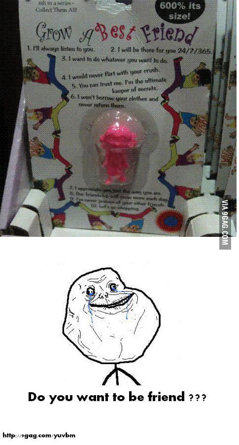 Forever Alone new friend !! - 9GAG