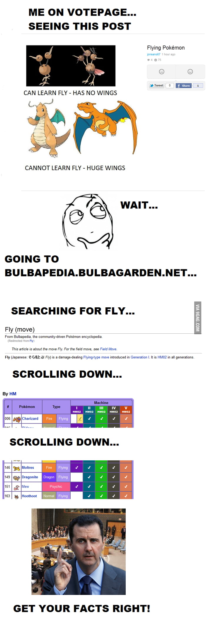 Get your facts right! - 9GAG