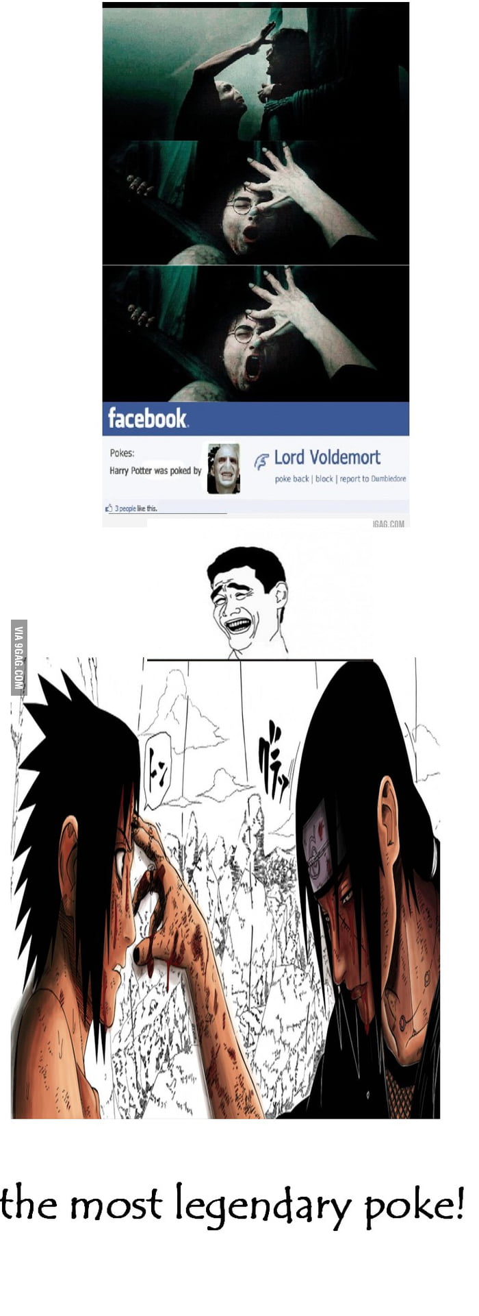 The moste legendary poke! - 9GAG