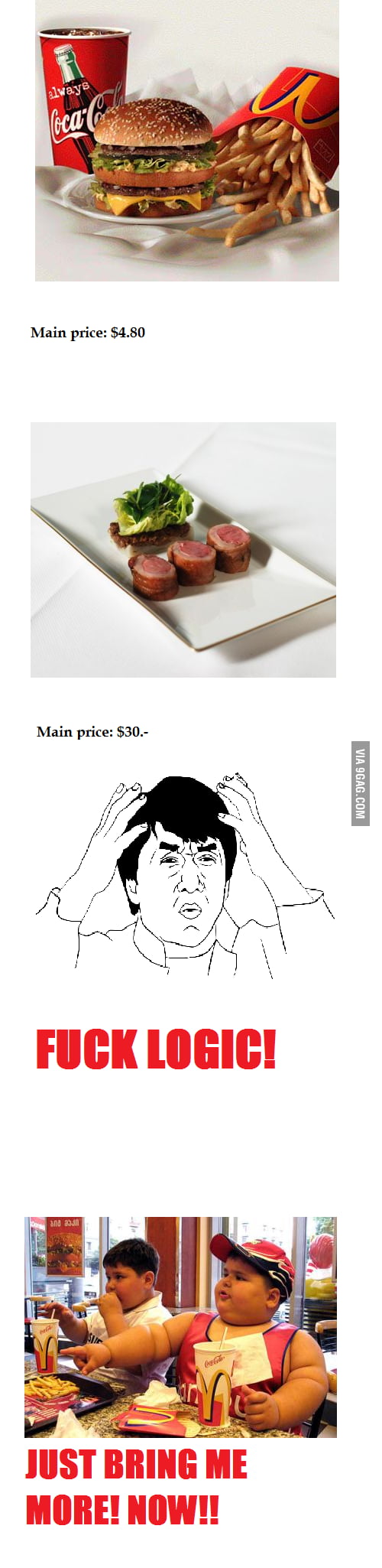 Food logic.. - 9GAG
