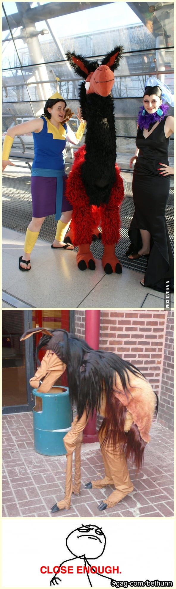 Emperor Kuzco cosplay - 9GAG