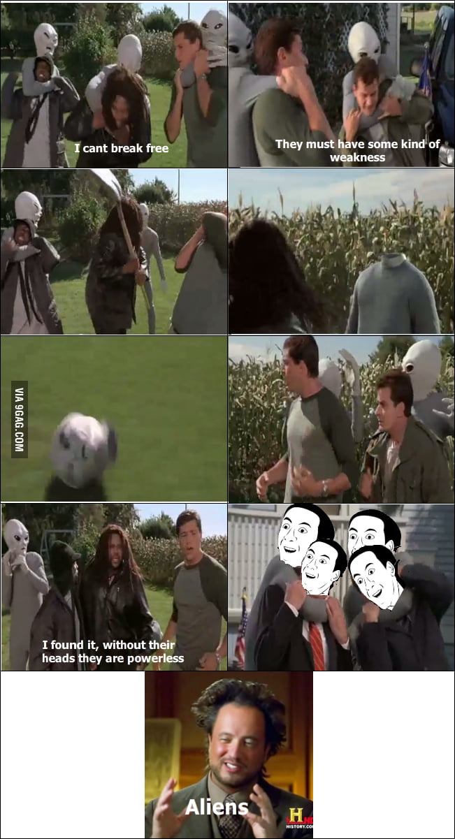Alien Weakness - 9GAG