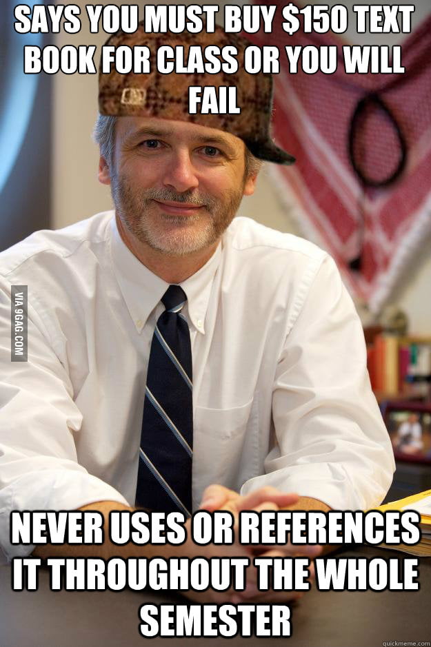 Scumbag College Professor - 9GAG
