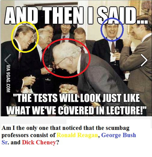 Scumbag professors [Fixed] - 9GAG