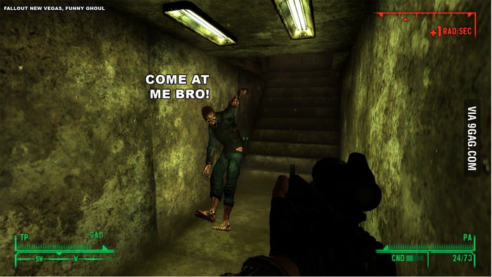 Fallout Ghoul: "Come at me bro!" - 9GAG