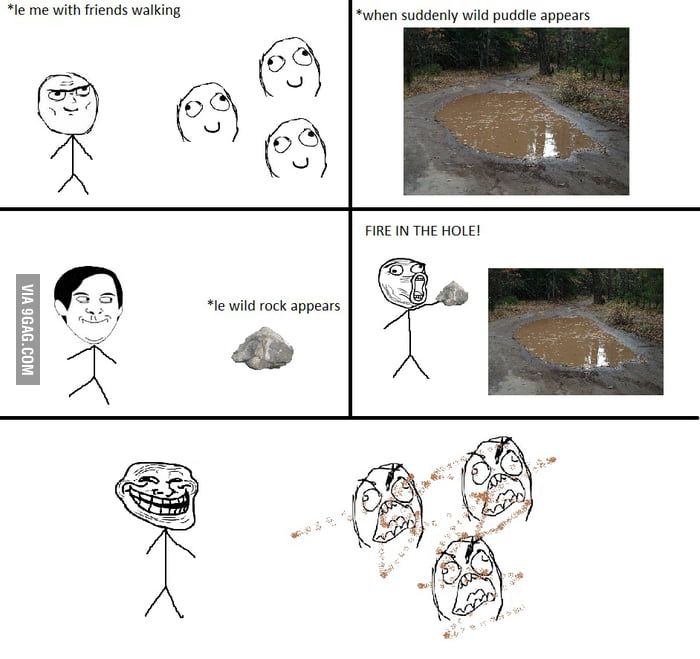 Trolling After The Rain Stops - 9GAG