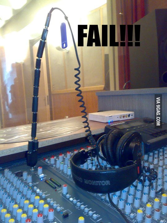 Sound Enginner FAIL - 9GAG