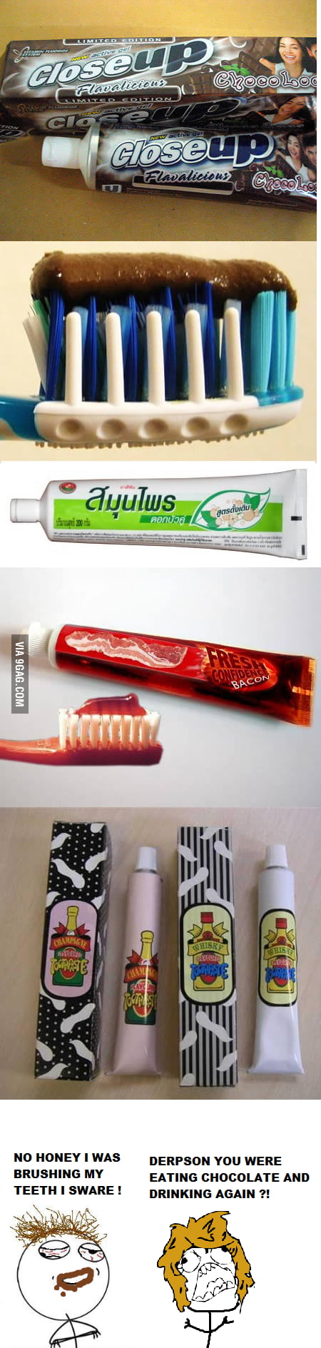 Eat ALL the toothpaste ! - 9GAG