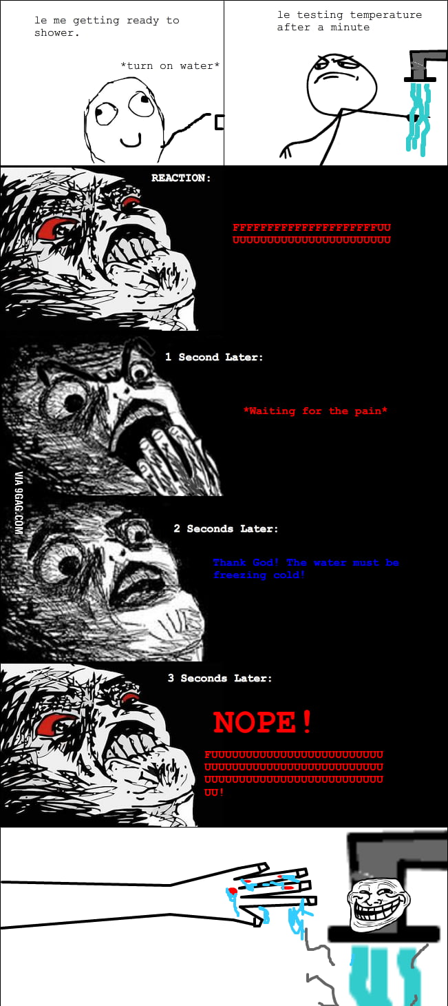 Scumbag water temperature - 9GAG