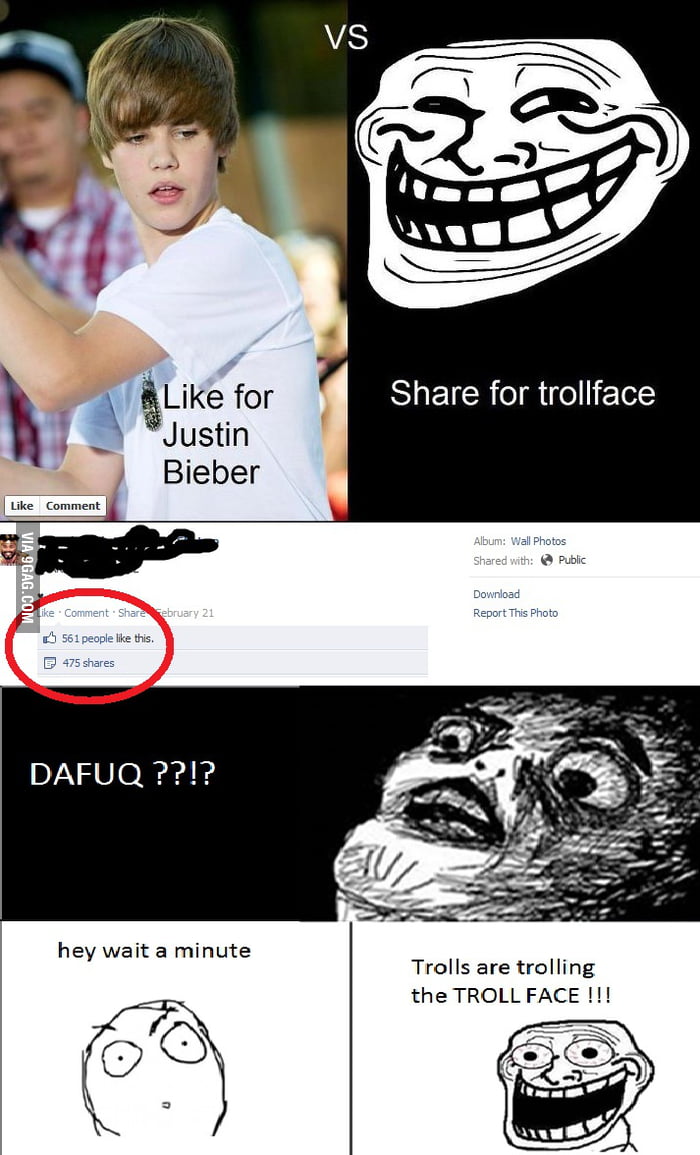 Trolling level = new generation ! - 9GAG