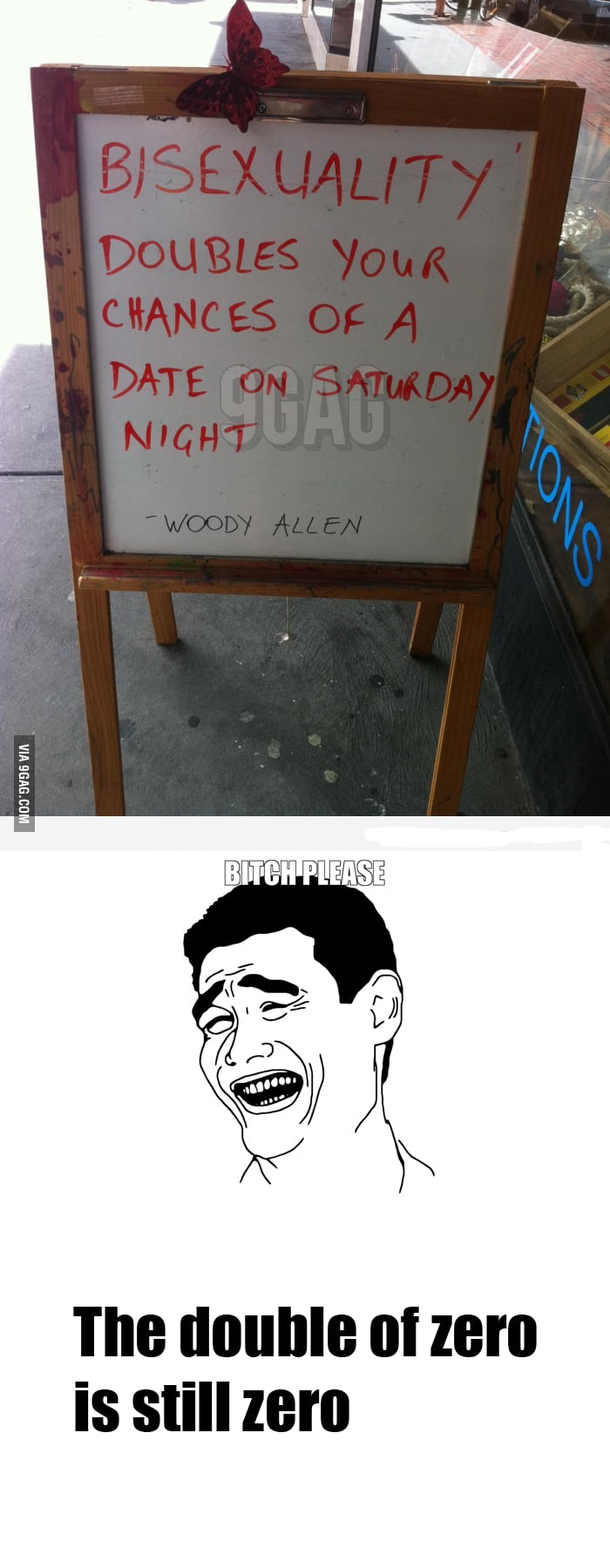 Bouble of zero - 9GAG