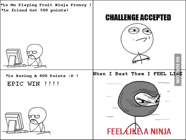 I Feel Like a Ninja ! - 9GAG