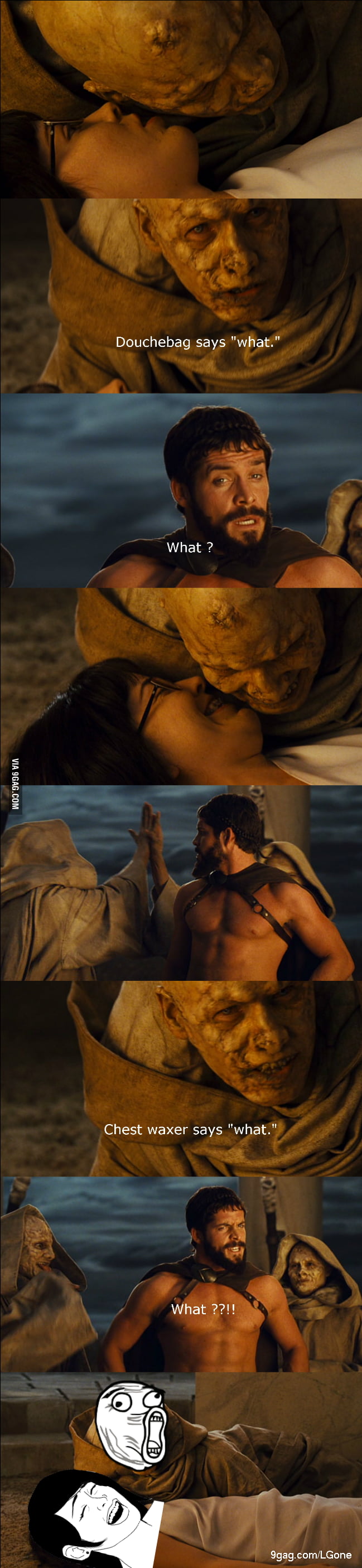 Trolling level: Meet the Spartans - 9GAG