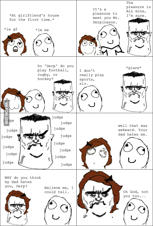 Judgmental family is judgmental - 9GAG