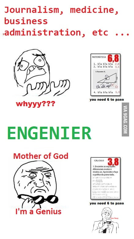 Haters gonna hate, but Engineer is always the best - 9GAG